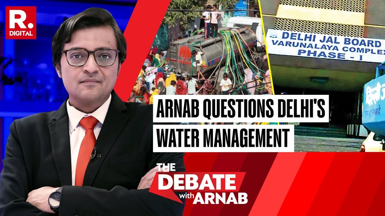 How Long Will Kejriwal Run Govt From Jail? Arnab Questions AAP ...