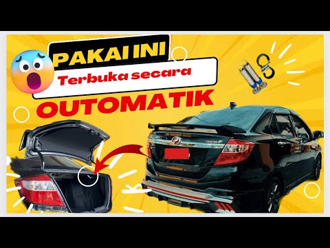 Cara pasang spring bonet perodua bezza ‼️Dah macm kereta mewah - YouTube