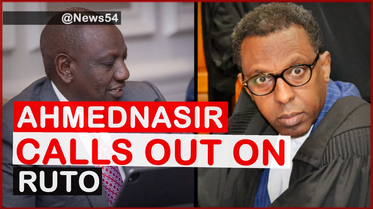 Lawyer Ahmednasir calls out Ruto over lack of LGBTQ Representation On ...