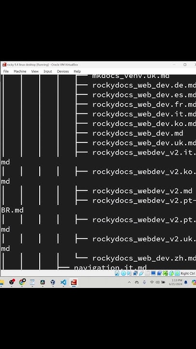 How to Set Up Rocky Docs Website Locally Using Python Virtual Environment (venv) - Clip 5 - YouTube