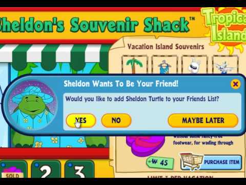 Webkinz World Adding Sheldon Turtle to Friends List How to Video - YouTube