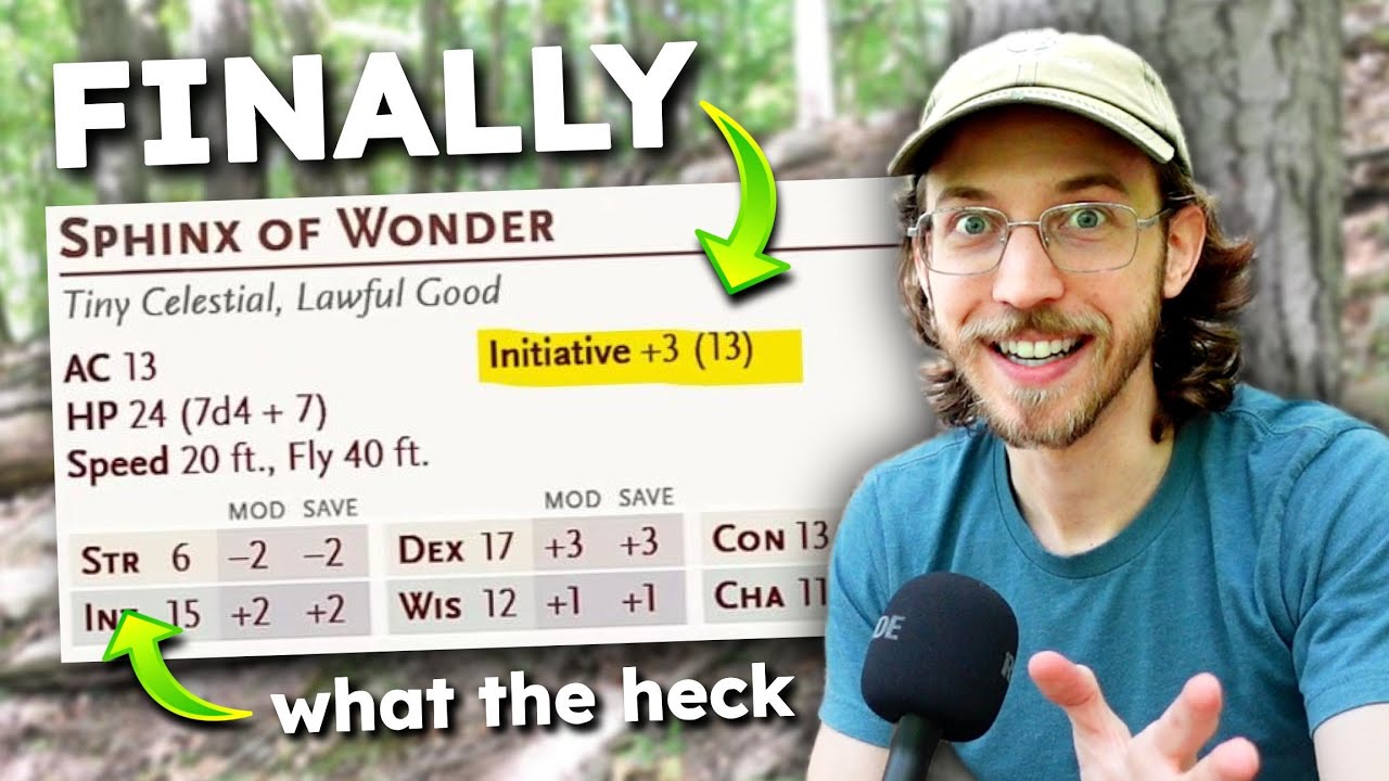 D&D 2024 Stat Block Revealed! - YouTube