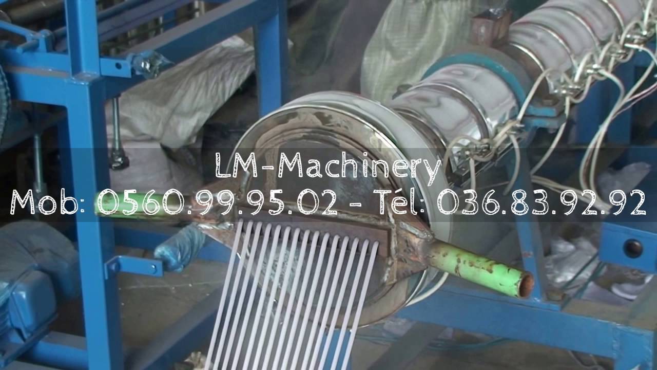 Machine de recyclage de déchet du pastique (granulatrice LM) - YouTube