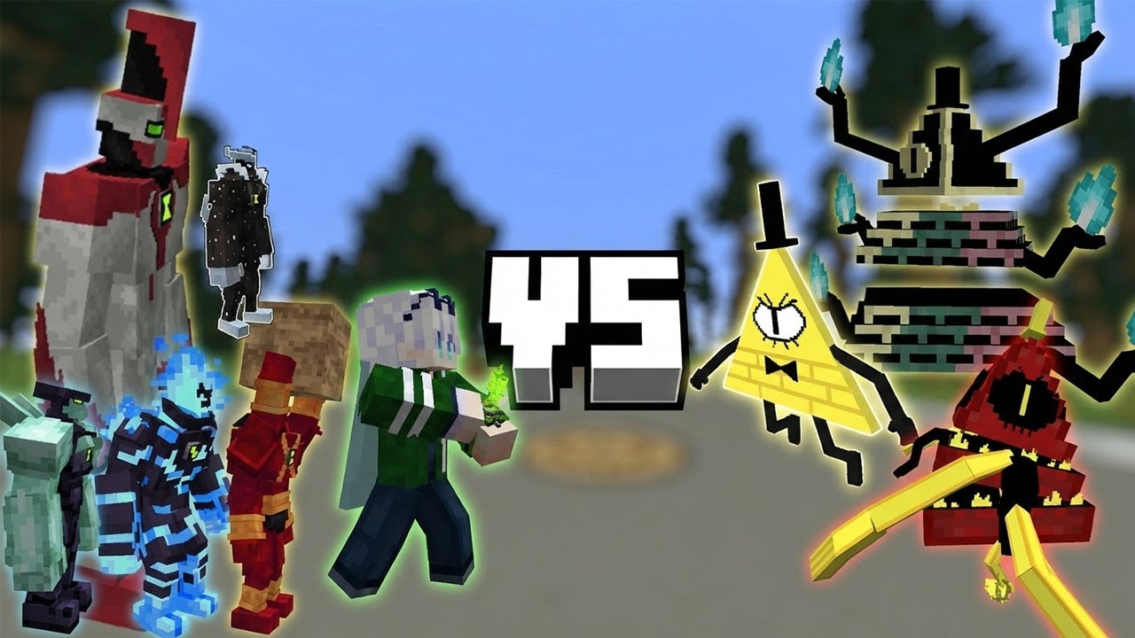 BEN 10 vs BILL CIPHER! 👁️ Minecraft'taki En Zorlu Boss Savaşı (Ultimate ...