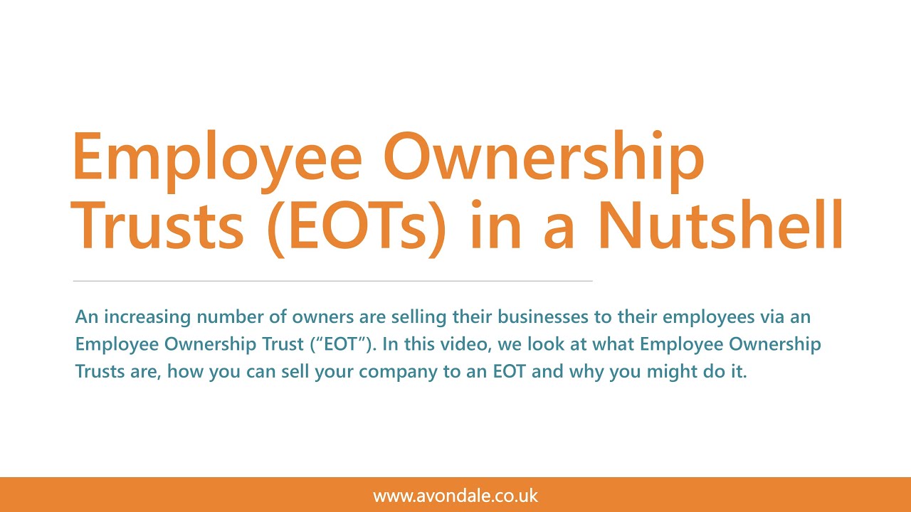 Employee Ownership Trusts in a Nutshell - YouTube