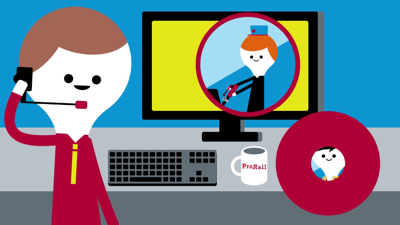 Een storing door een spoorstaafbreuk? Zo lossen we het op! (animatie ...