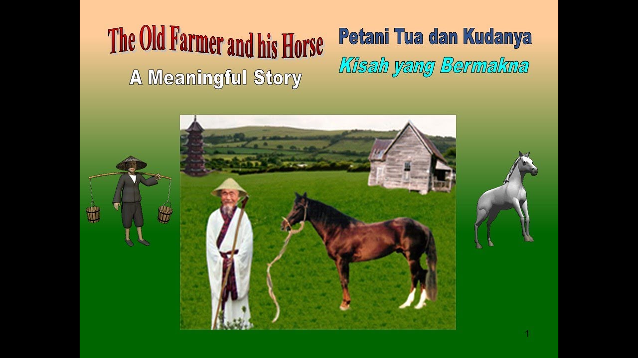 The Old Farmer and his Horse ~ A Meaningful Story (English Narration ...