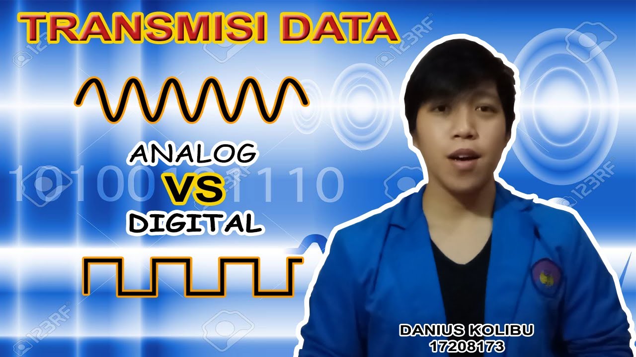 Penjelasan Singkat Transmisi Data Sinyal Analog dan Digital - YouTube