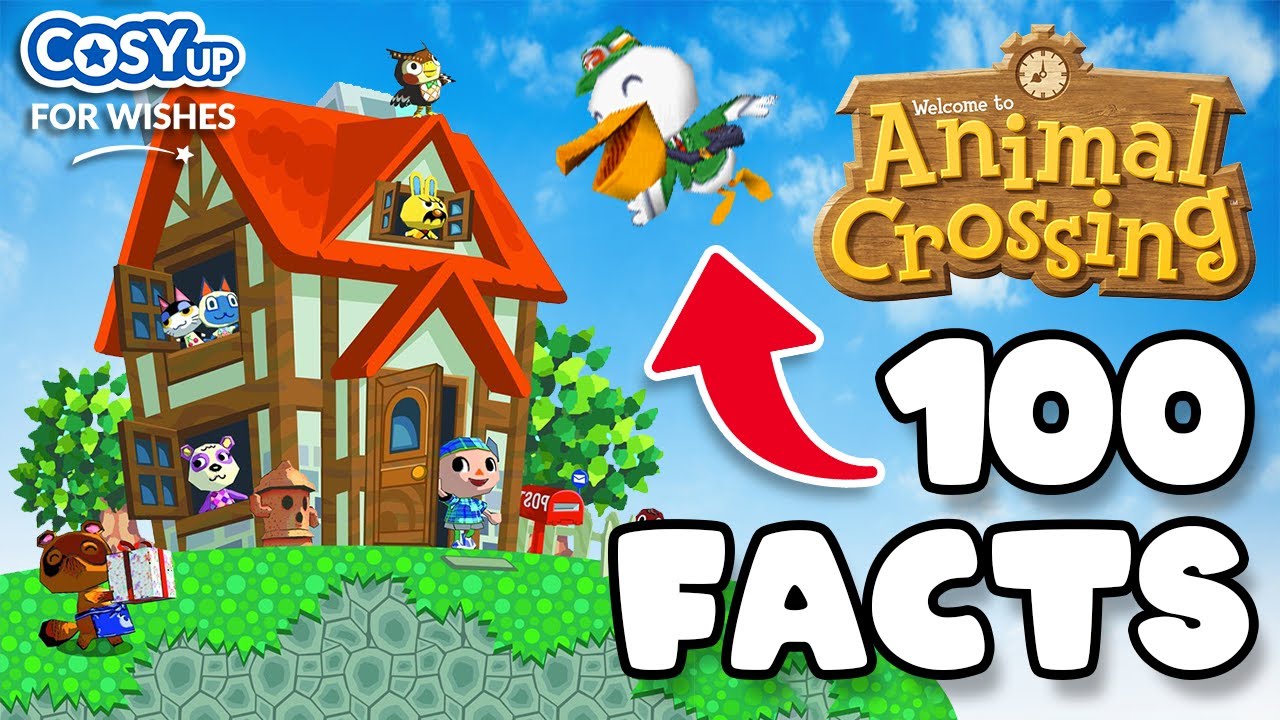 100 FACTS You MISSED in Animal Crossing - YouTube