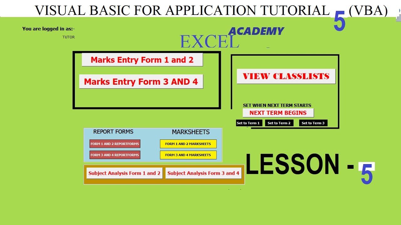 Master VBA: Hiding and Displaying textboxes and labels | Microsoft Access Tutorial 5 - YouTube