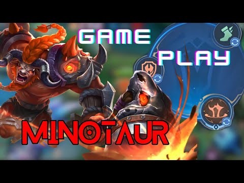 I PLAY MINOTAUR [gameplay minotaur mlbb]😶(Build and Item) - YouTube