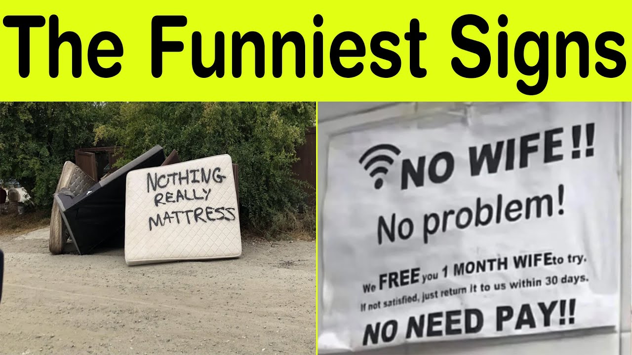 The Funniest Signs You’ll Ever See – Comedy Gold on Every Corner ...