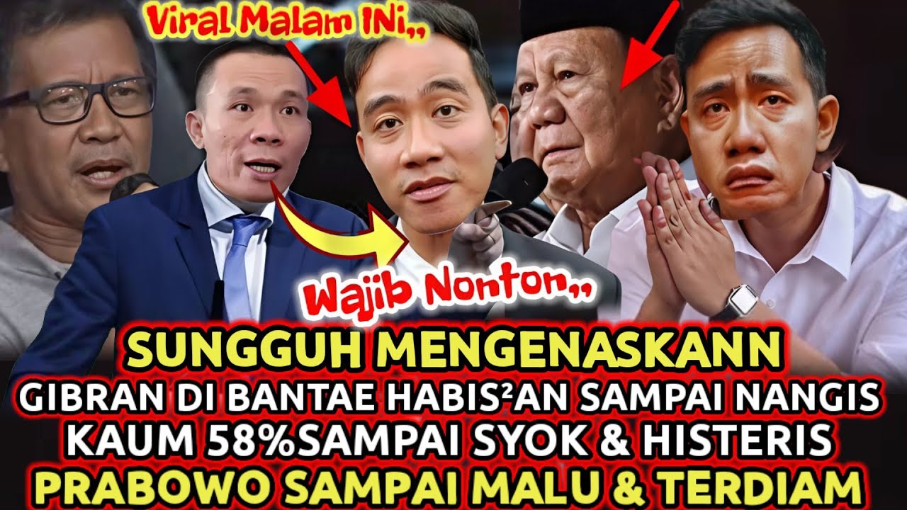 MENGENASKAN😱GIBRAN DI BANTAE HABIS²AN SAAT BIKIN KONTEN DEMOGRAFI⁉️Kaum ...