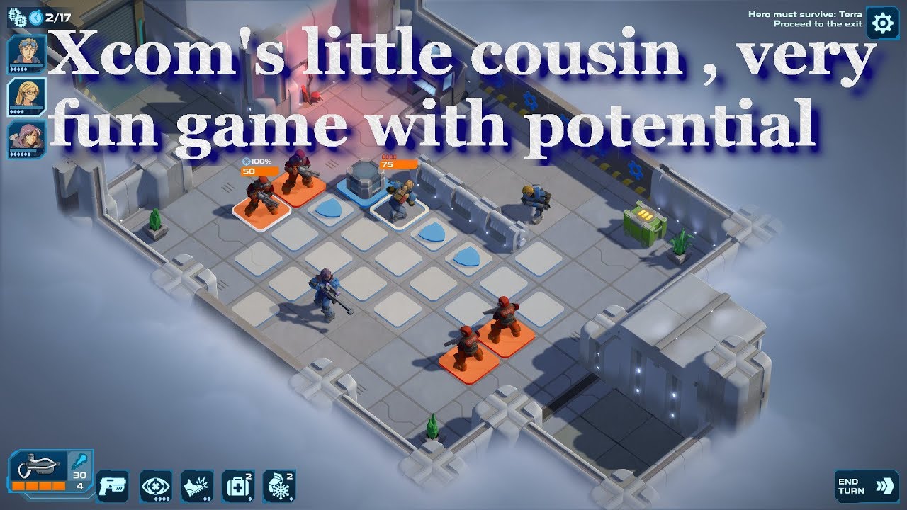 Spaceland gameplay - Xcom light Turn based tactics with Space Marine ...