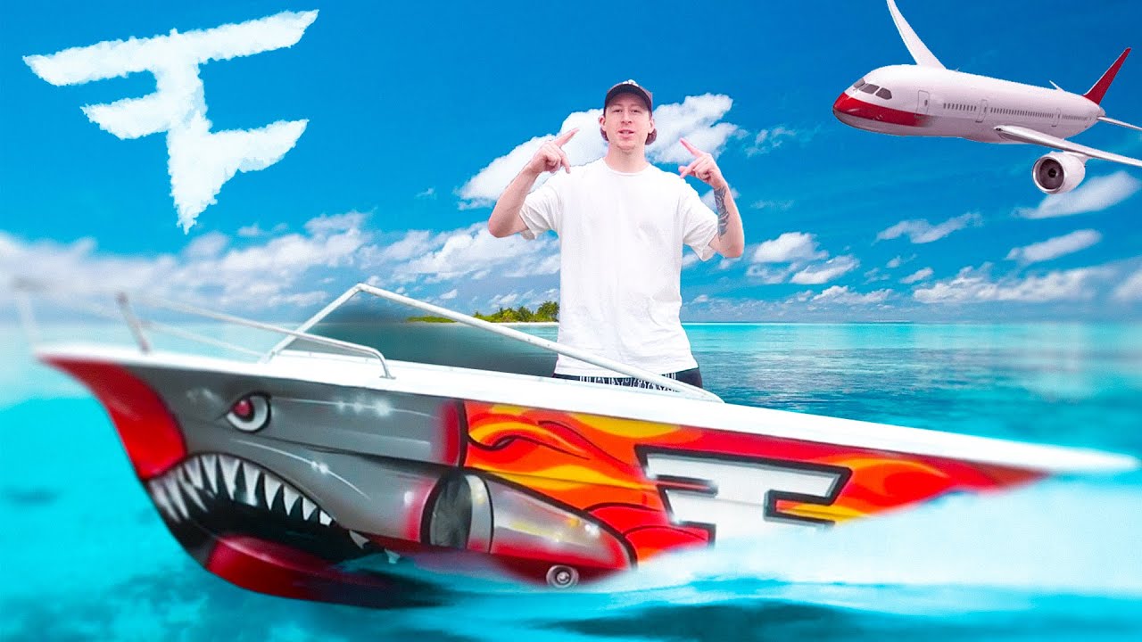 I BUILT a FAZE BOAT then SAILED The OCEAN... #FaZe1 - YouTube