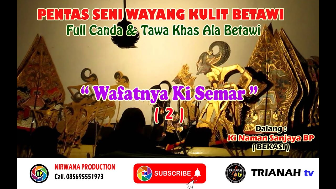 WAYANG KULIT BETAWI Full Canda & Tawa Ala Betawi#viral#terbaru - YouTube