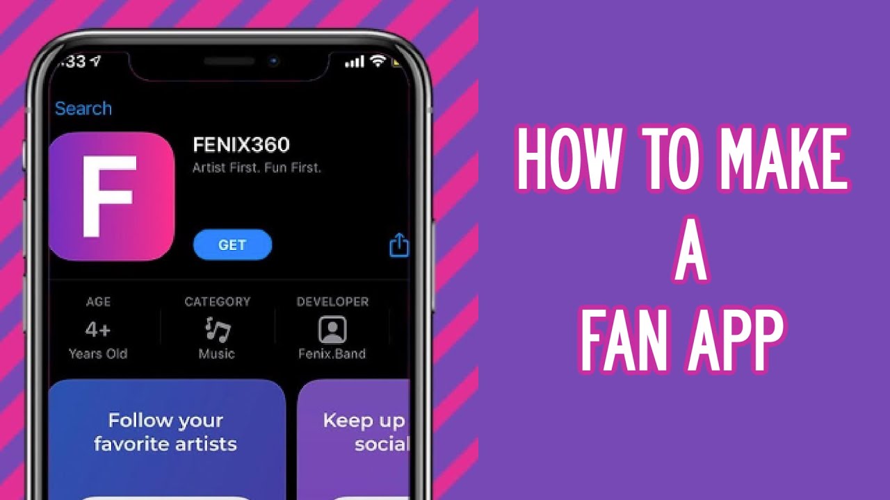 How To Make Your Very Own FENIX360 Fan App - YouTube