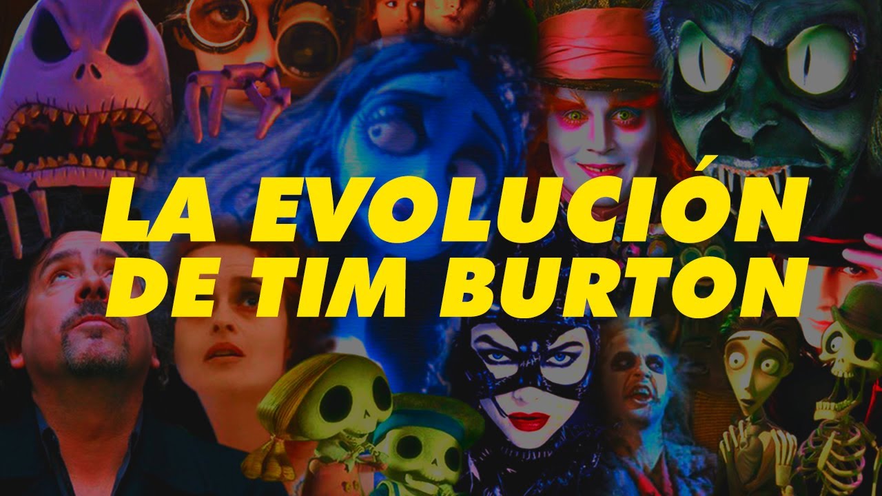 La evolución en las peliculas de Tim Burton (1971-2016) - YouTube