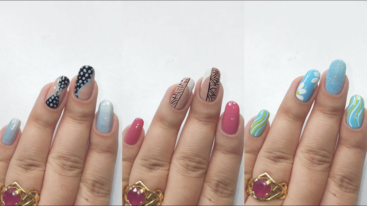 marvellous nail art designs - YouTube