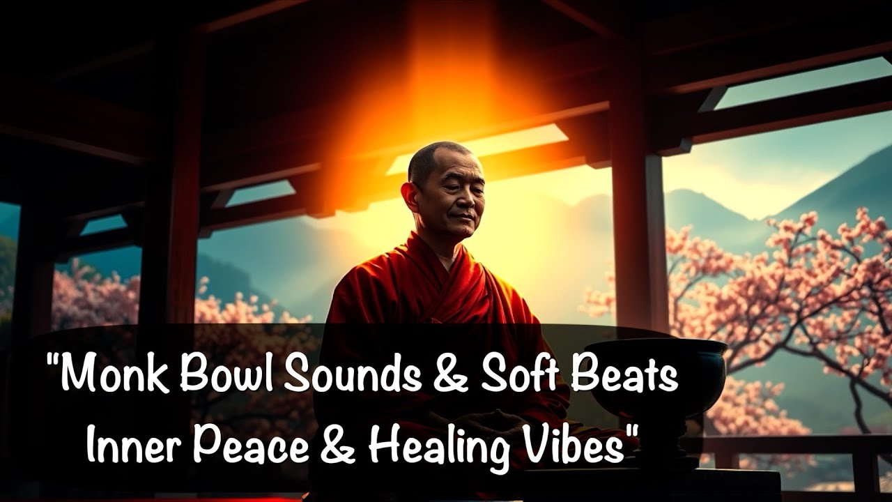 "Monk Meditation Music | Healing Buddhist Chants & Soothing Bowl Sounds ...