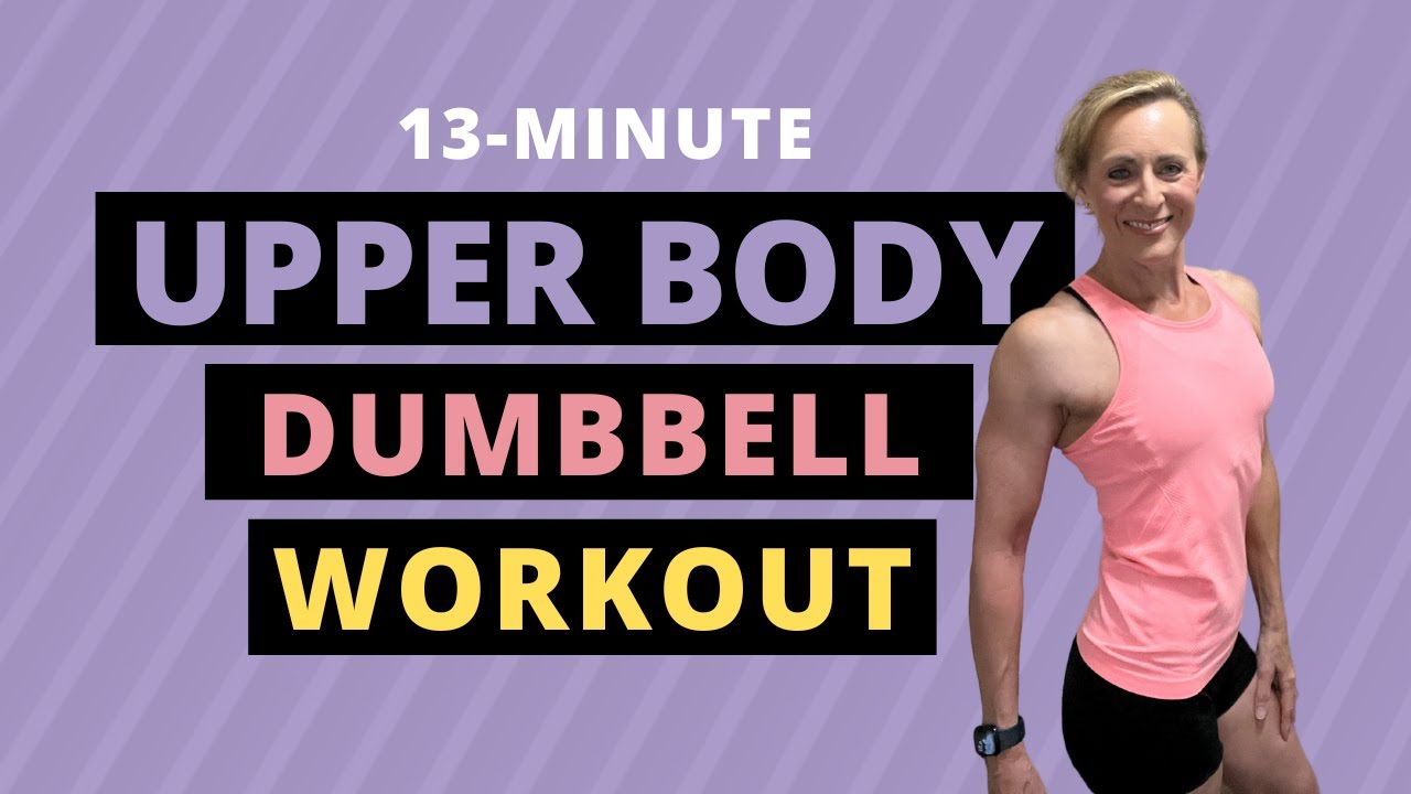 Upper Body Workout/Beginners/Women Over 50 - YouTube