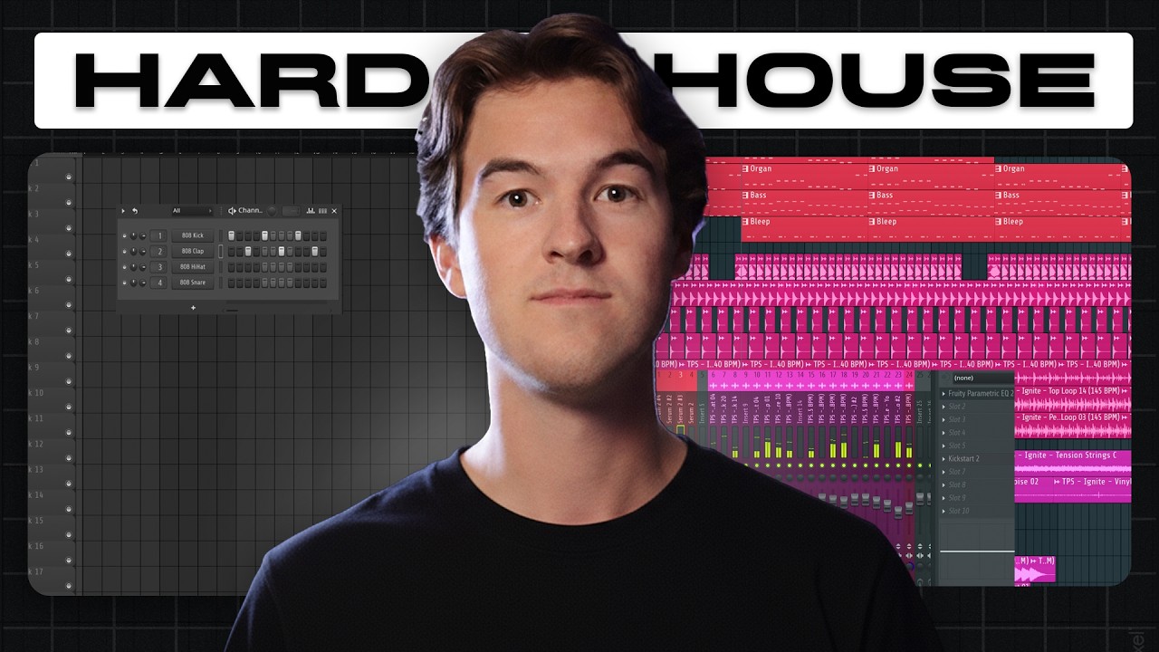 Making A Hard House Track in 1 HOUR (Full Process) - YouTube