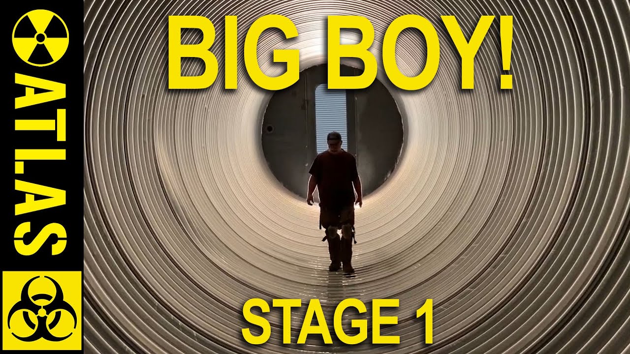 Building the BIG Boy 12' x 48' Bunker - Stage 1 - Floor and Paint - YouTube