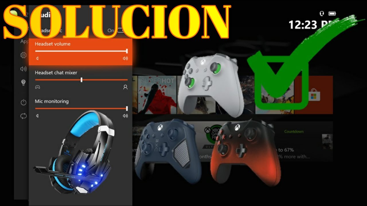 ☑️Solución😍 COMO ACTIVAR MEZCLADOR DE CHAT DE AUDIO en XBOX ONE 🎮 Audio ...