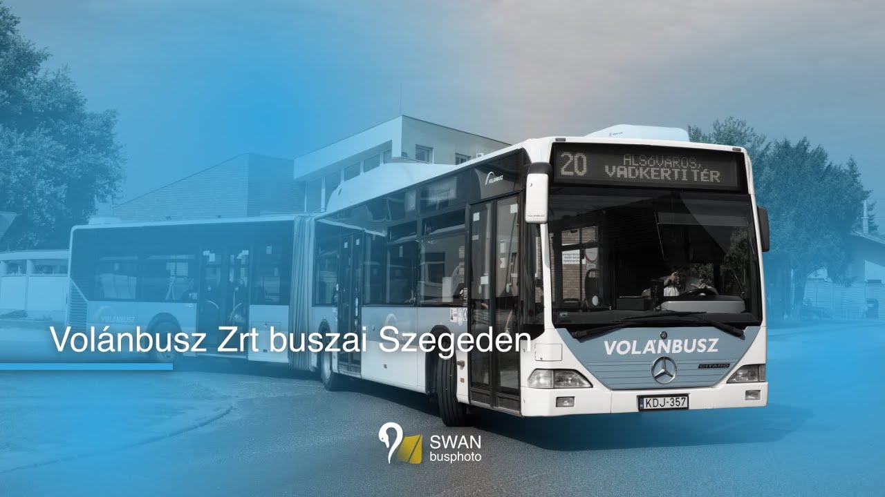 Volánbusz Zrt buszai Szegeden 2021-2022 - YouTube