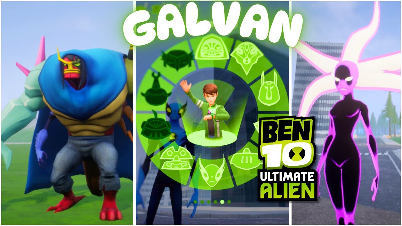 Ben 10 Galvan Character Change - YouTube