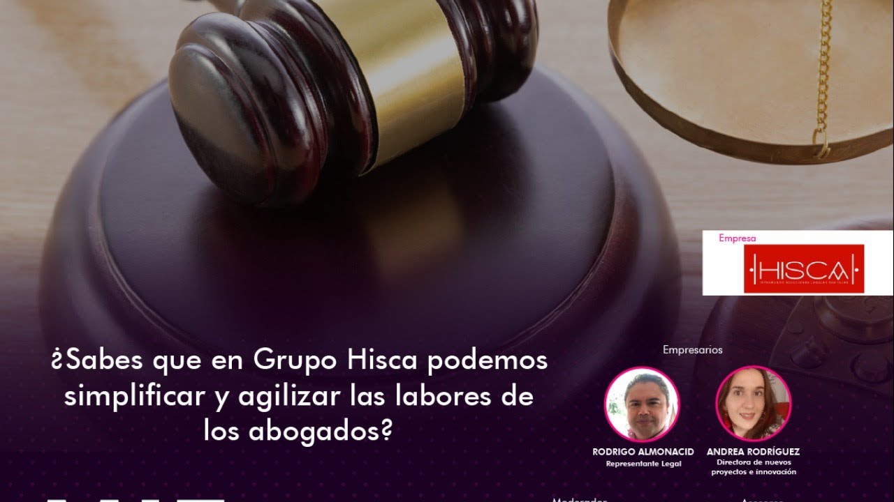 ⚖¿Sabes que en Grupo Hisca podemos simplificar y agilizar las labores ...