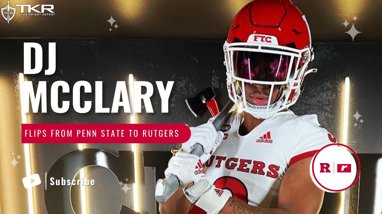 Four-Star LB DJ McClary flips from #PennState to Rutgers -- #Rutgers ...