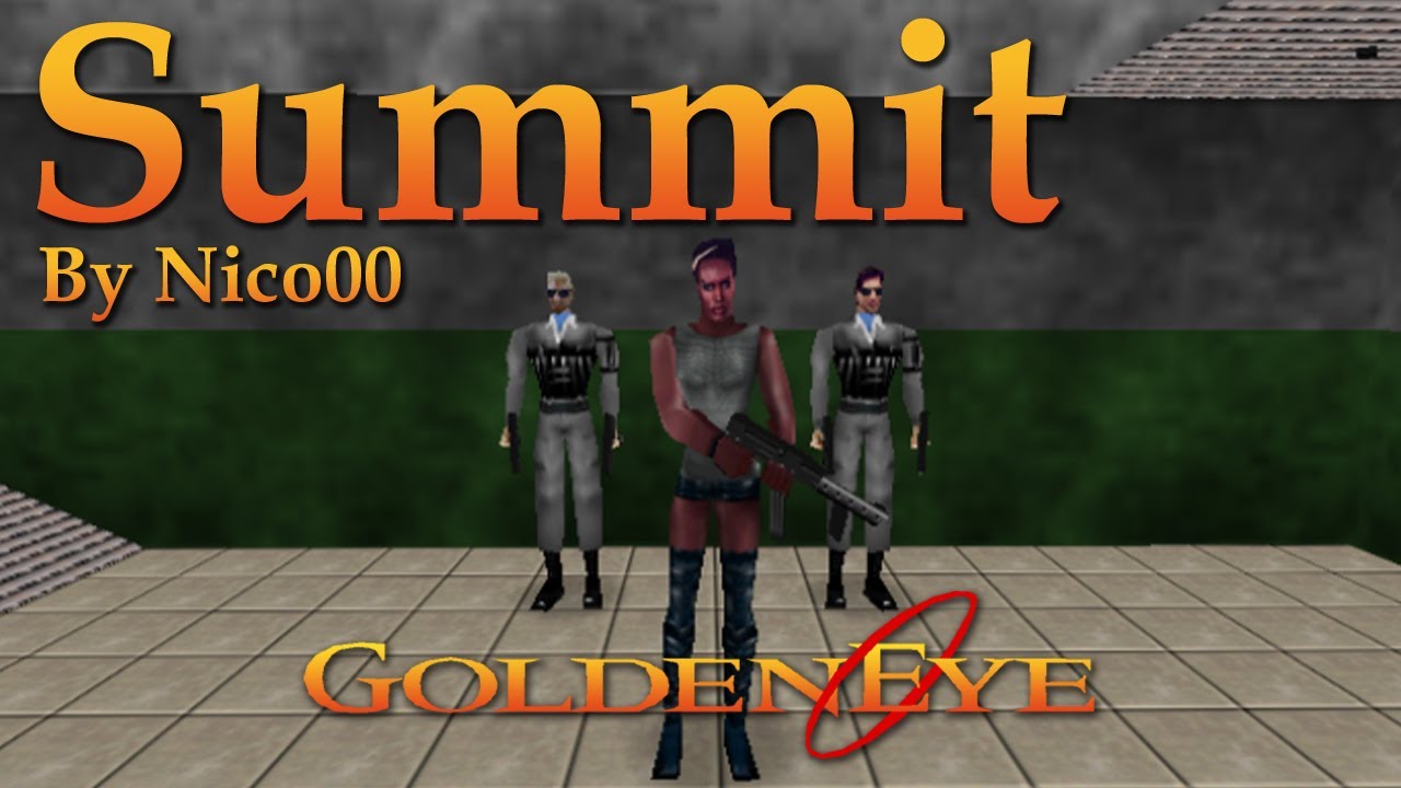 GoldenEye 007 N64 Custom Level - Summit - YouTube