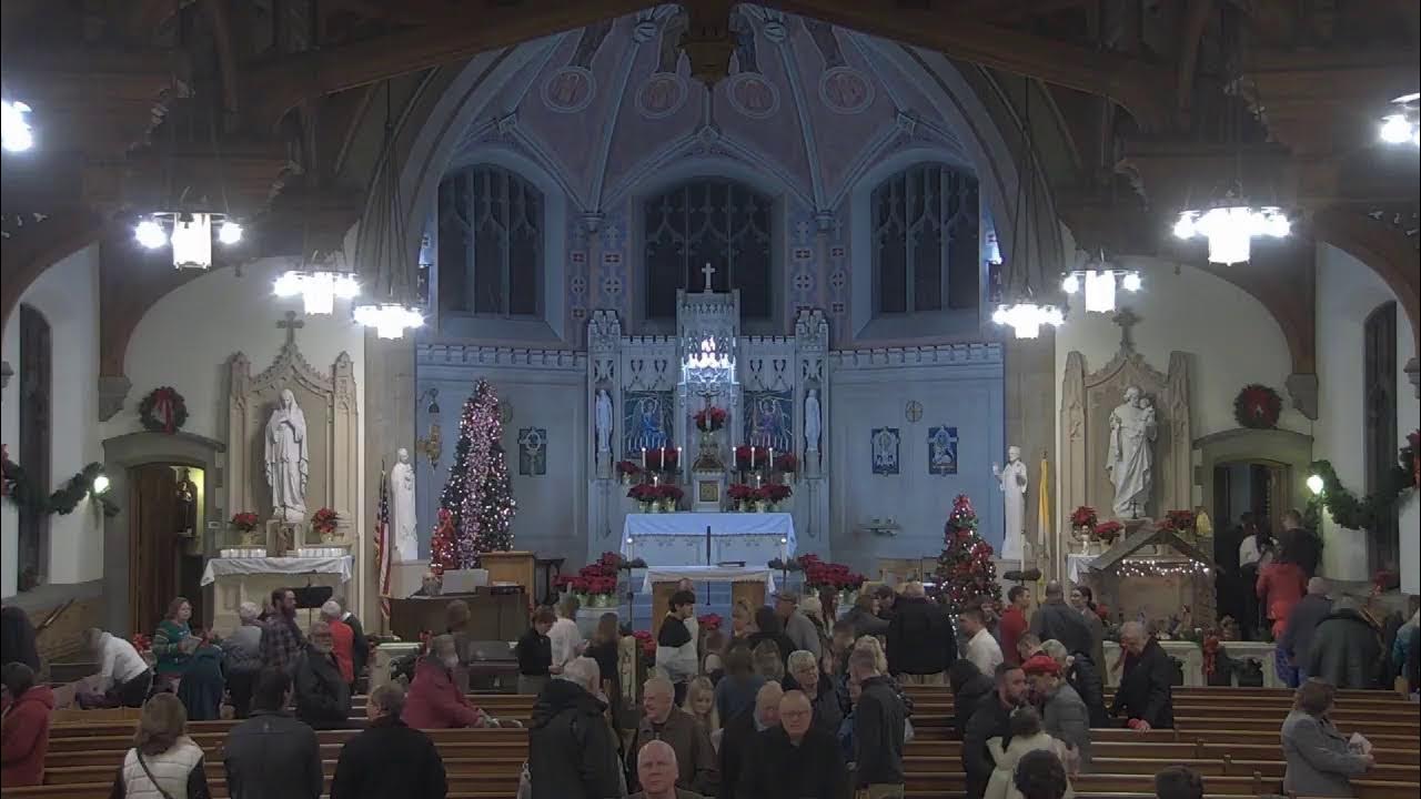 St Joseph's Christmas Eve Mass 12/24/2023 at St. Joseph's Church Fort Edward, NY Live Stream ...