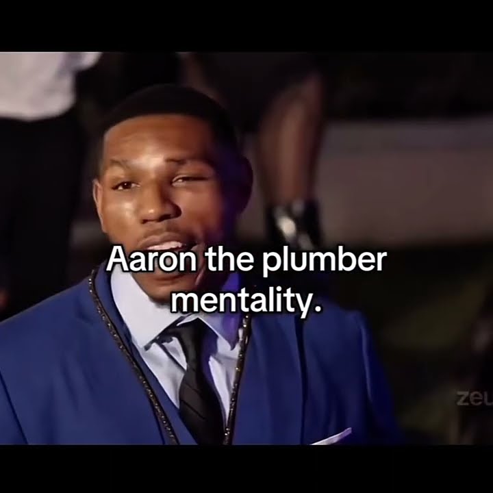 Aaron the plumber mentality 😂 - YouTube