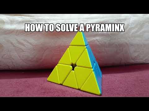 how to solve a Pyraminx | Easy method | For beginners - YouTube