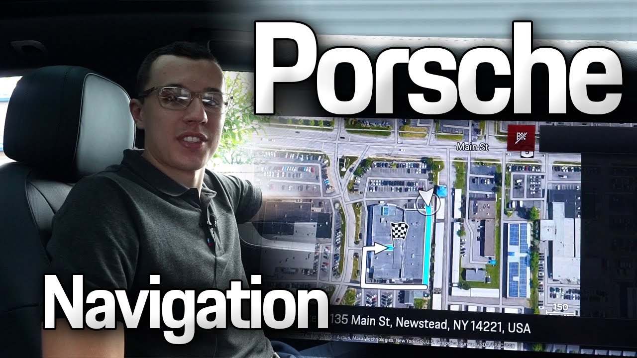 How to Use Navigation in Your 2024 Porsche - YouTube