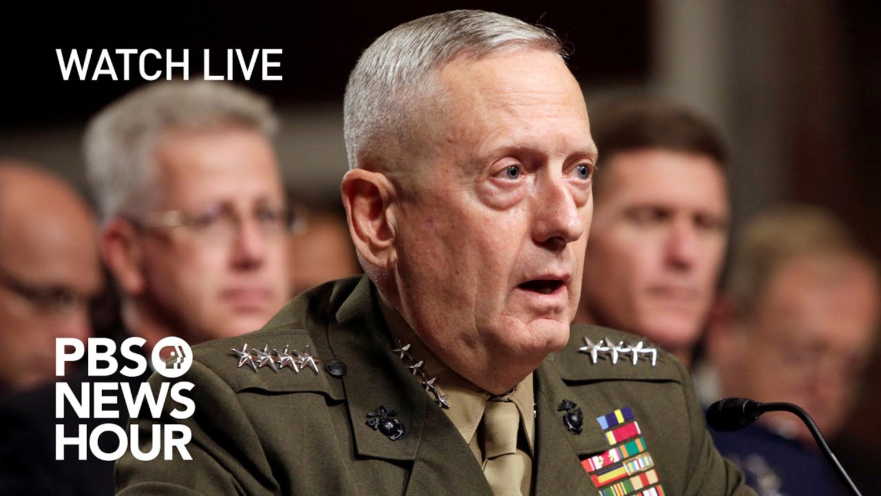 WATCH LIVE: James Mattis confirmation hearing - YouTube