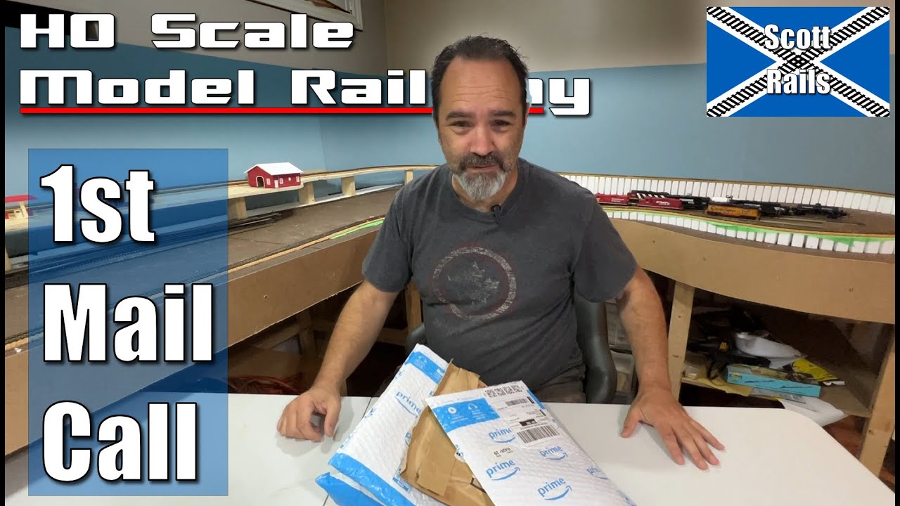 My First Mail Call Full Of Gifts For My New HO Scale Model Railroad ...