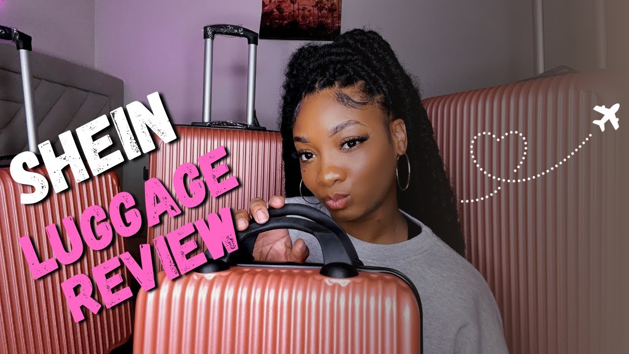 SHEIN LUGGAGE REVIEW 💕 ️ - YouTube