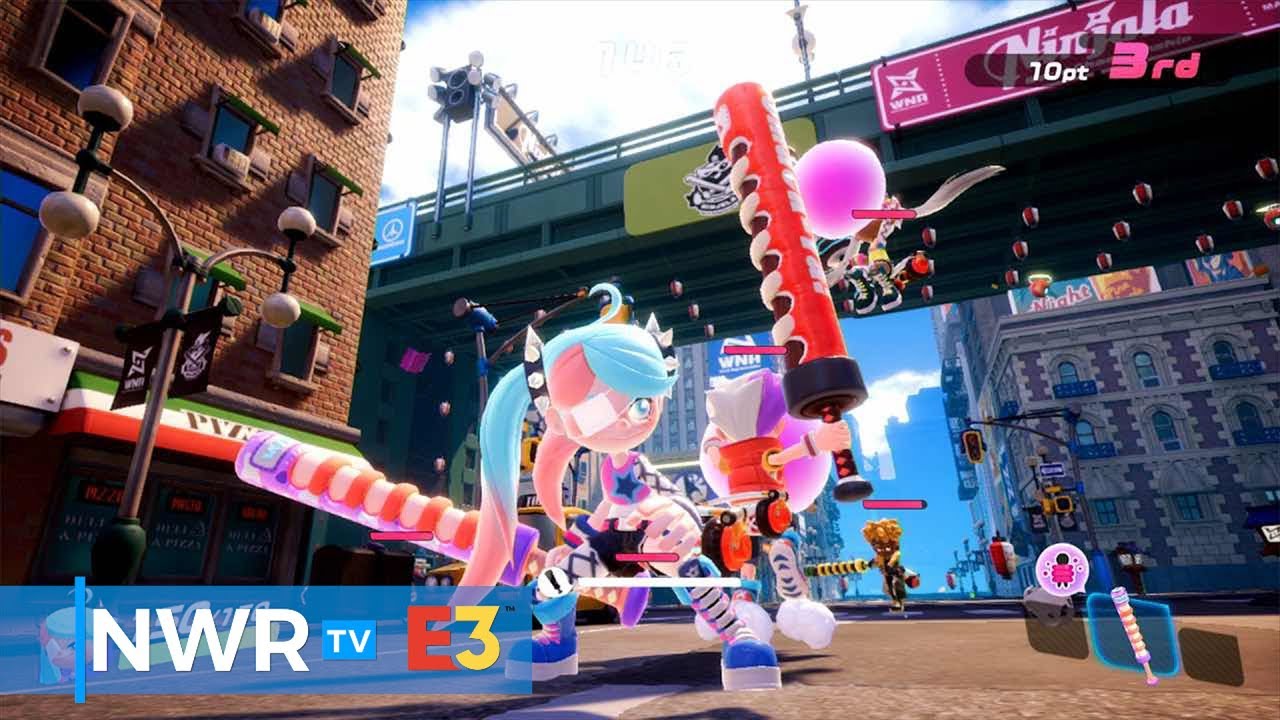 4 Minutes of Ninjala for Nintendo Switch - Off-Screen - E3 2018 - YouTube