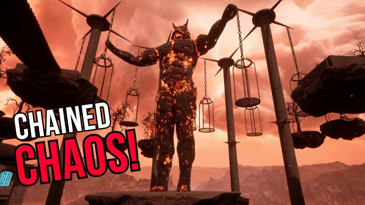 Chained Chaos: Watch Us Climb from Hell to Heaven in 'Chained Together ...