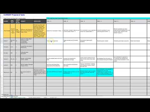 Scrum worksheet tutorial - YouTube