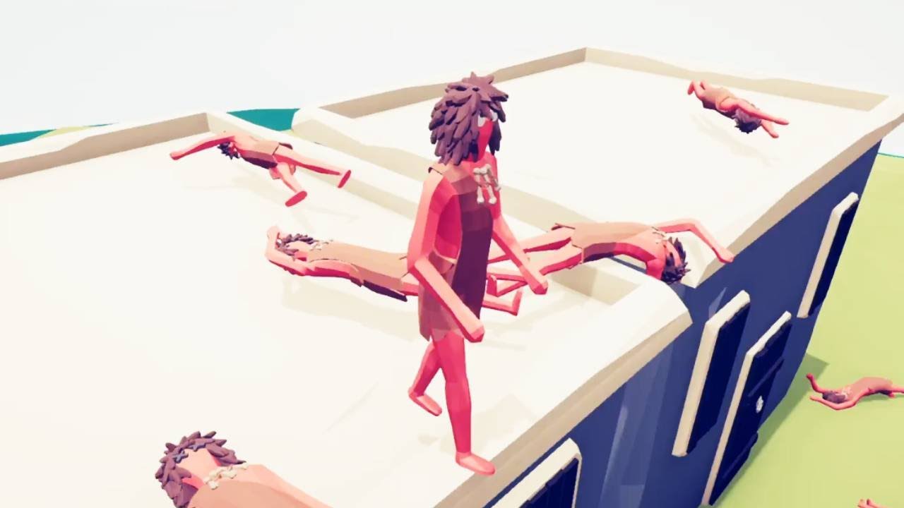 ROOFTOP FUNNY BATTLE | Totally Accurate Battle Simulator TABS - YouTube