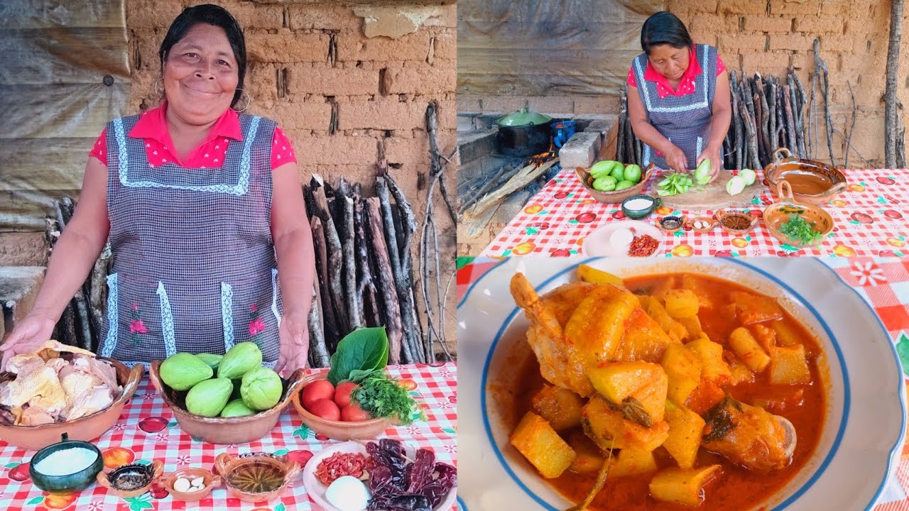 Guisado De Pollo Con Chayote Siempre Lo Hago Cuando Empieza El Frío En ...