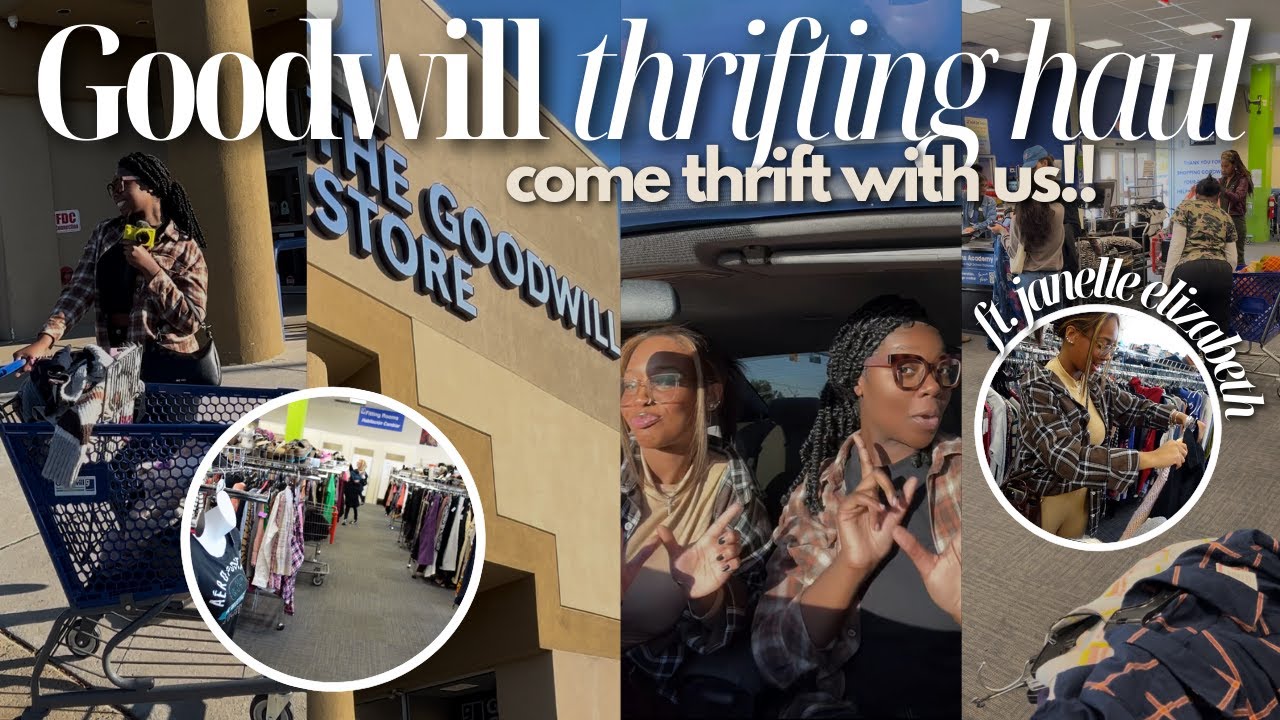 GOODWILL THRIFTING HUAL | Come Thrift With Us! - YouTube