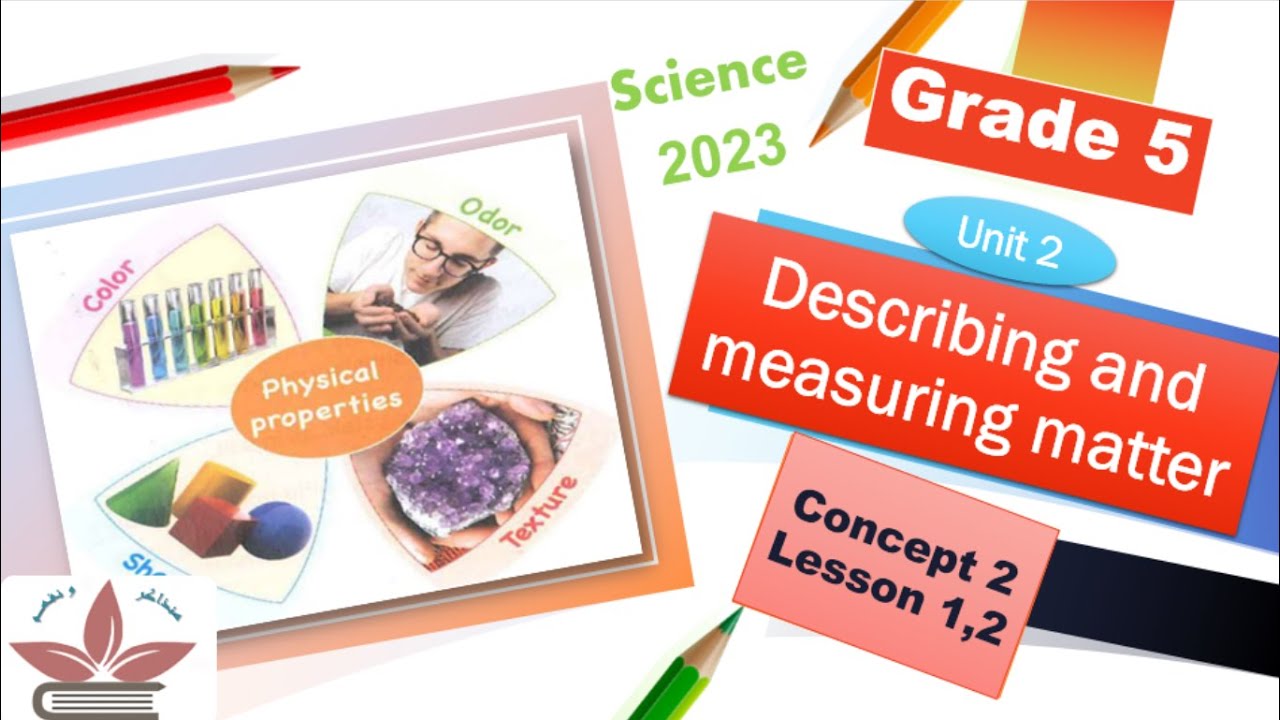 Science grade 5 first term 2023 - Unit 2 - #Concept_2 (Describing and ...