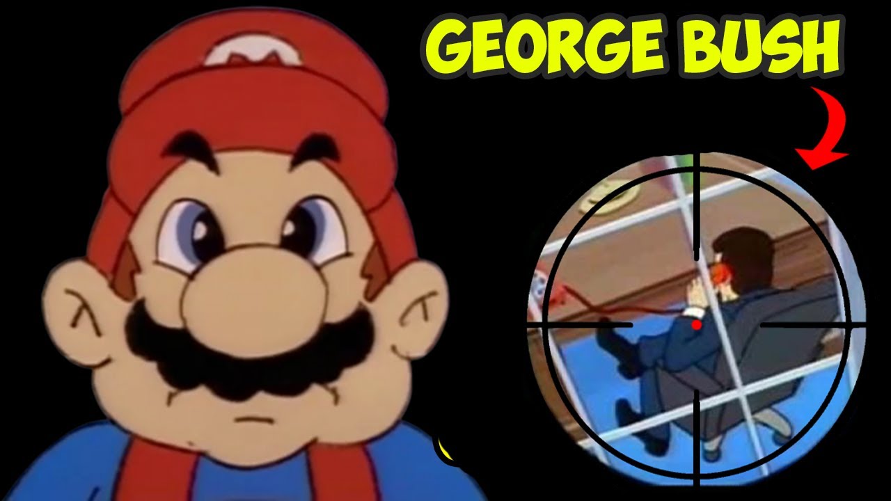 When Mario Saved George Bush's Life... - YouTube