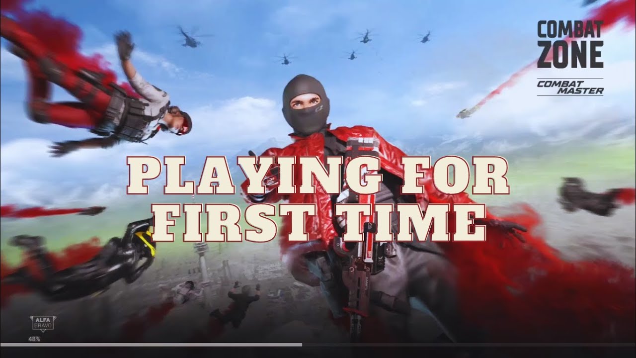 First Time Playing Combat Master | Part 1 | Free FPS Shooting Game ...