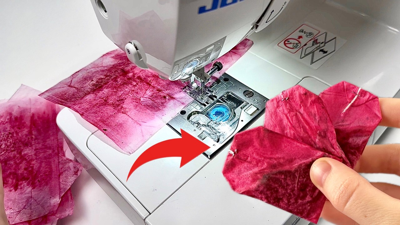 🔥You DEFINITELY didn't expect this! Check out what you can sew from tea ...